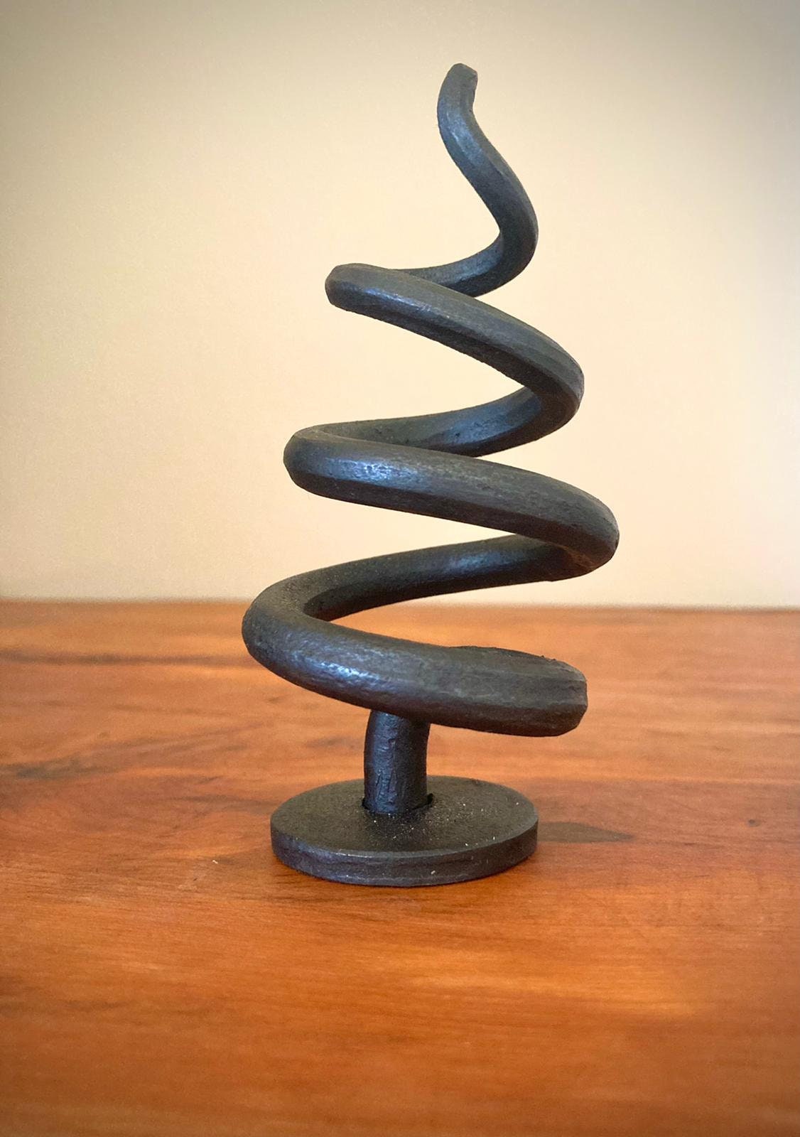 Hand Forged Metal Christmas Tree - Etsy