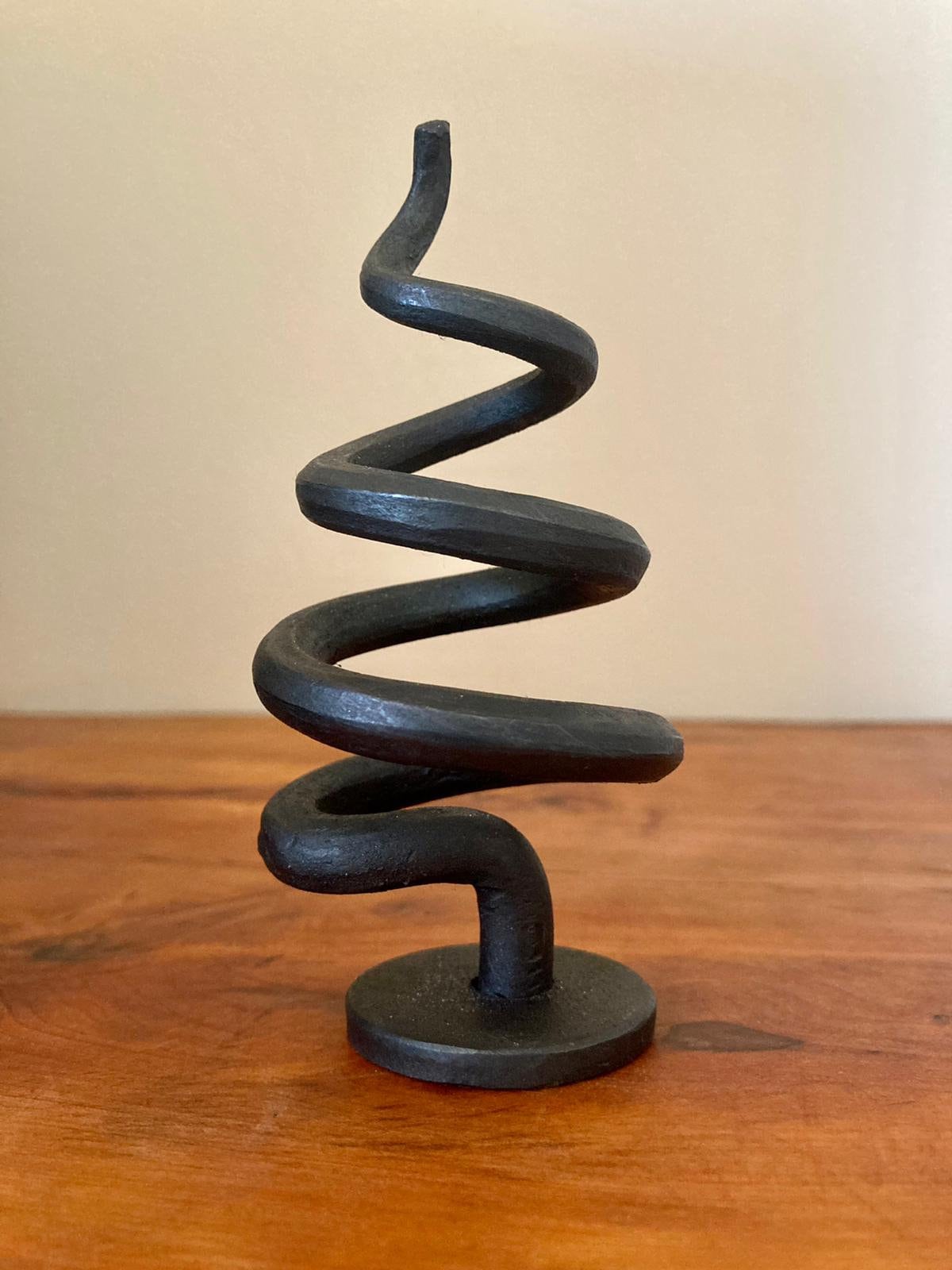 Hand Forged Metal Christmas Tree - Etsy