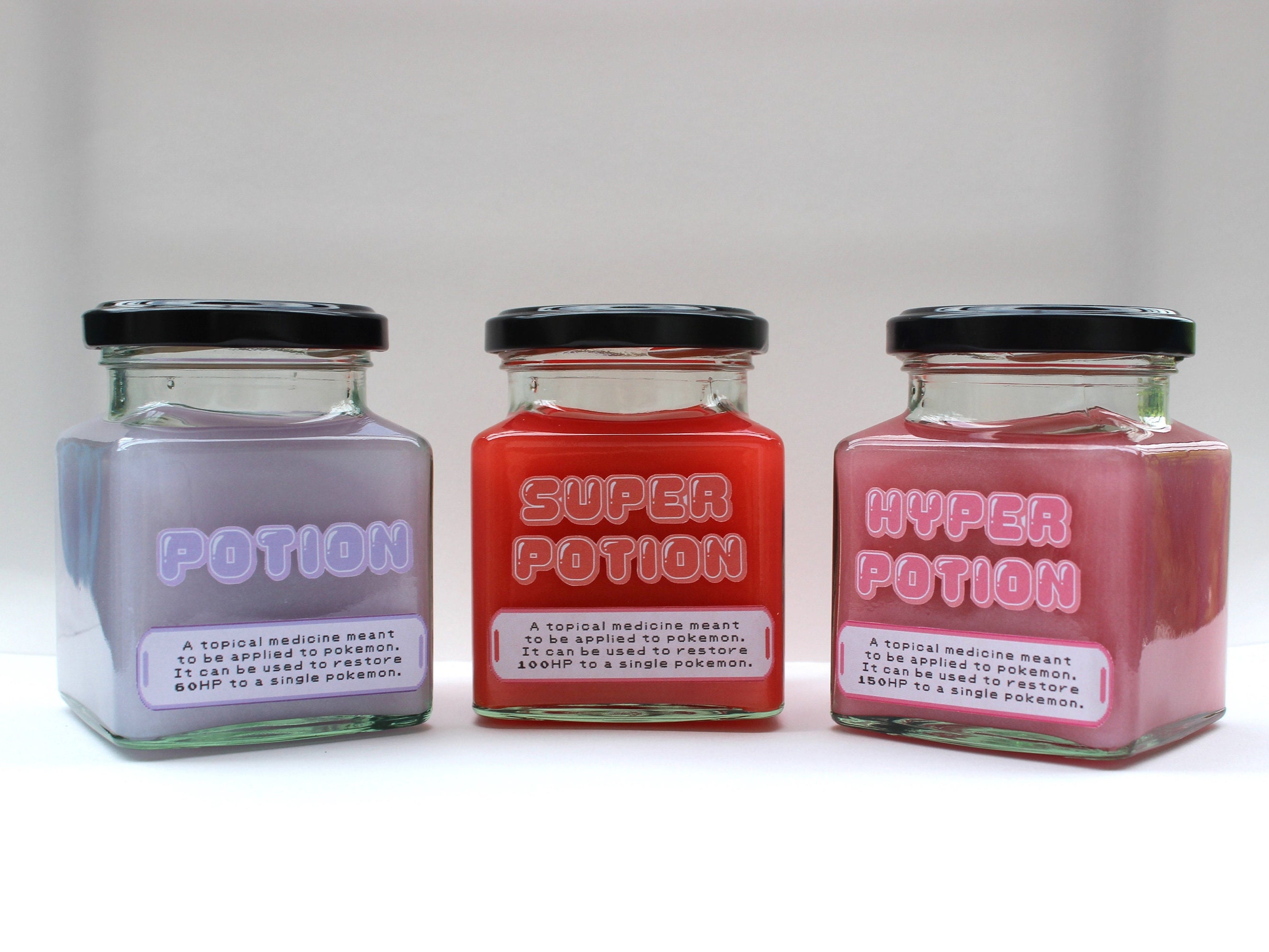 Pokemon Legends Arceus Inspired Potion/super Potion/hyper - Etsy