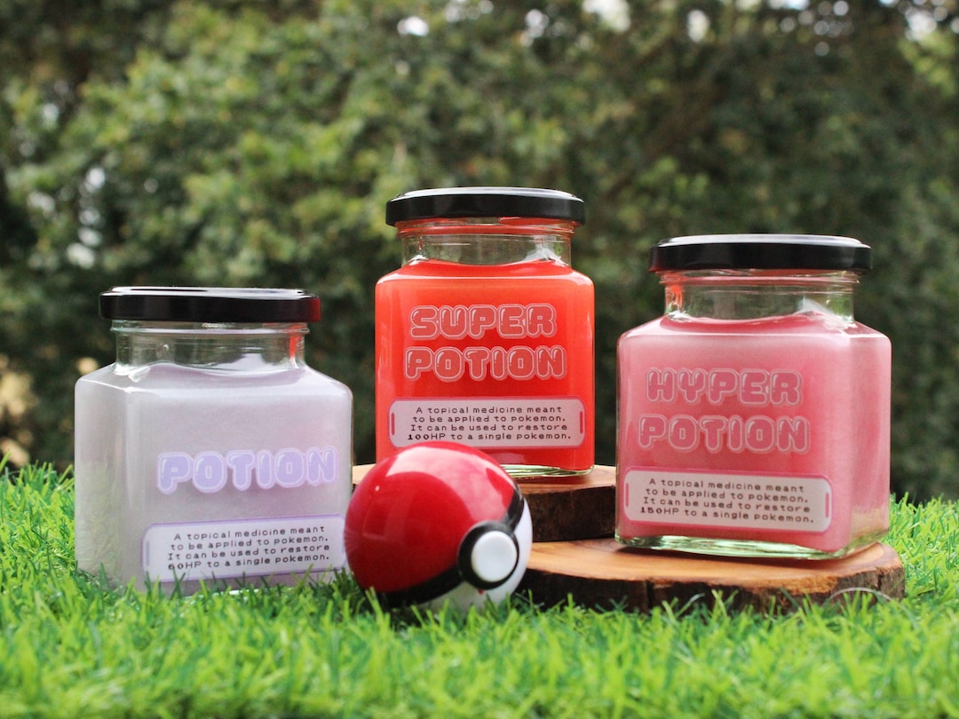 Pokemon Legends Arceus Inspired Potion/super Potion/hyper Potion - Etsy