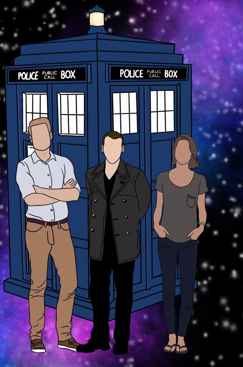 Digital Download Printable Personalised Dr Who 10th Doctor Double ...