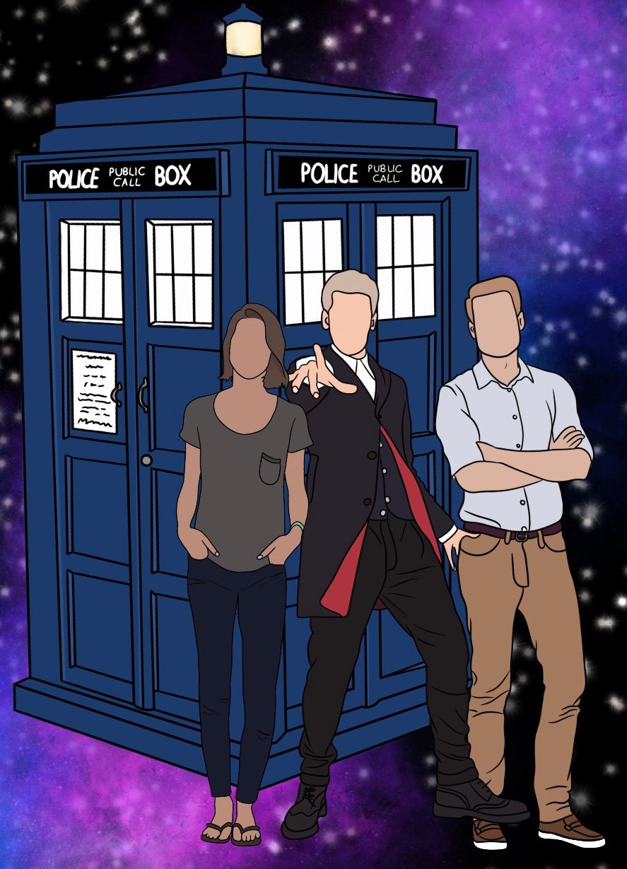 Digital Download Printable Personalised Dr Who 10th Doctor Double ...