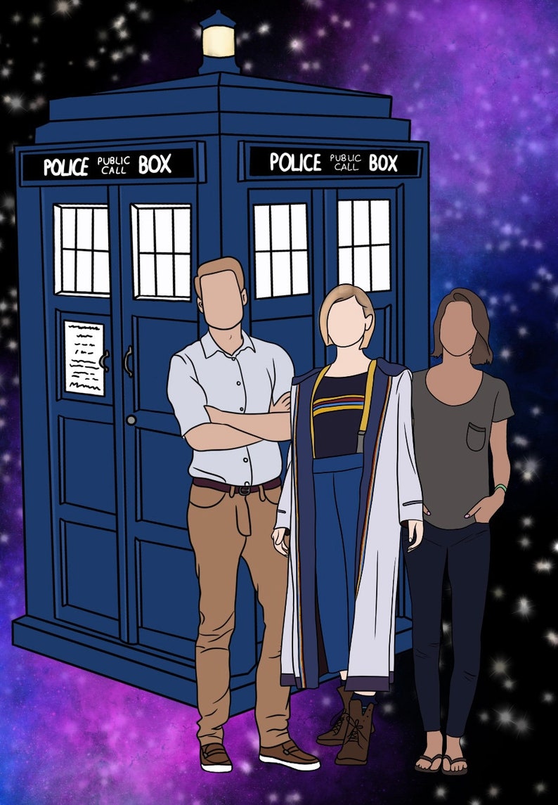 Digital Download Printable Personalised Dr Who 10th Doctor Double ...