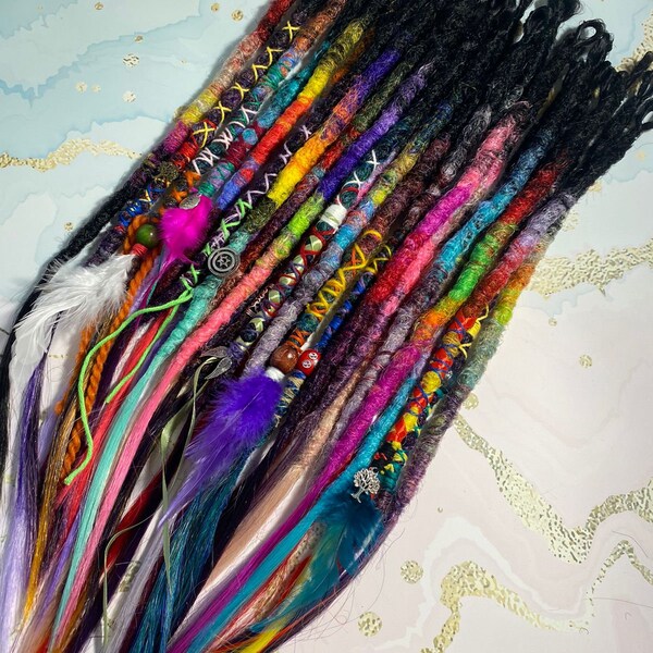 Synthetic Dreadlocks - Etsy
