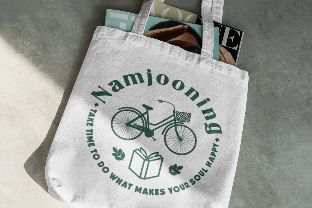 Namjooning Canvas Tote Bag, BTS Gift, BTS, Kpop, Cotton Bag, Shoulder ...
