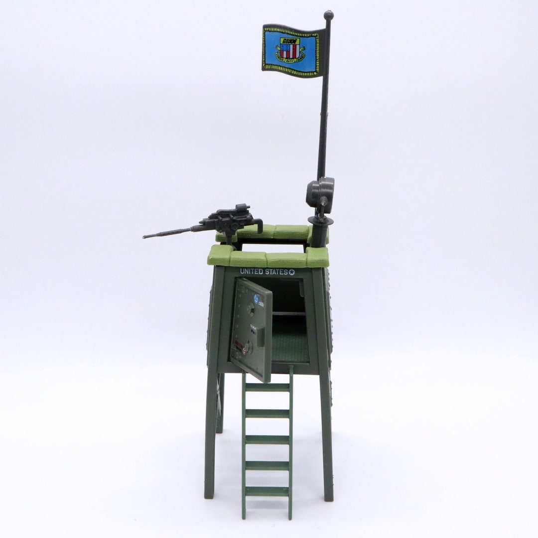 1984 GI Joe Watch Tower Battle Station Hasbro 100% Complete W ...