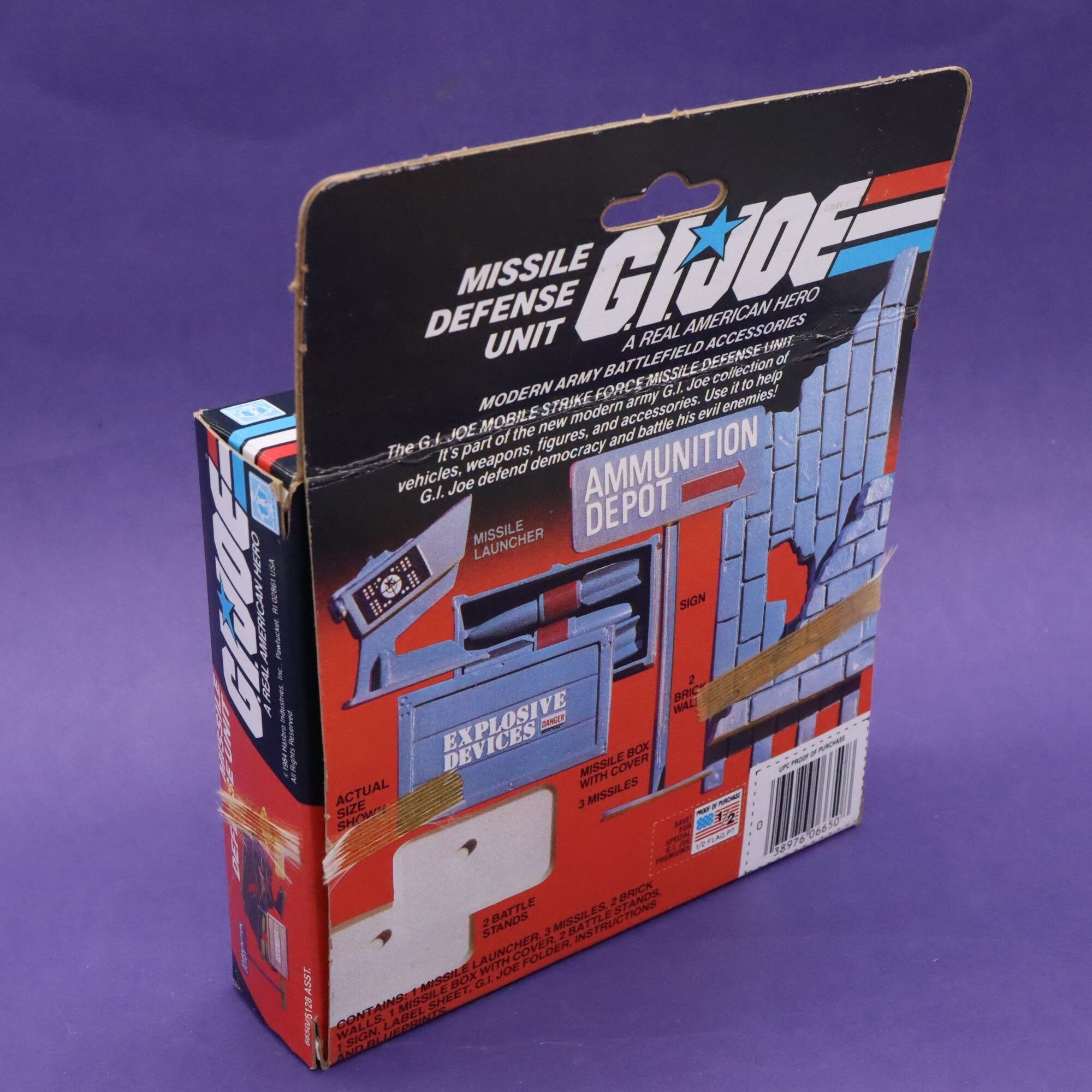 GI Joe Missile Defense Unit Contents Sealed in Open Box Vtg - Etsy