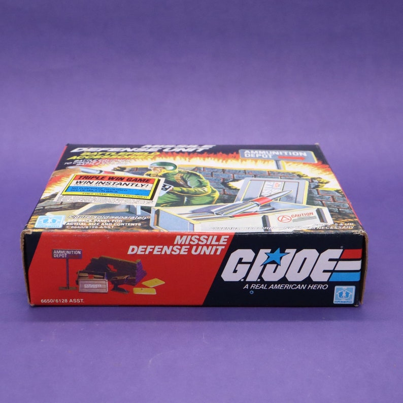 GI Joe Missile Defense Unit Contents Sealed in Open Box Vtg - Etsy