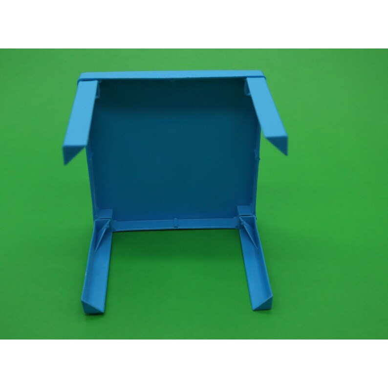 Mattel 1973 Barbie Townhouse Blue Dining Table W/ Removable Legs ...