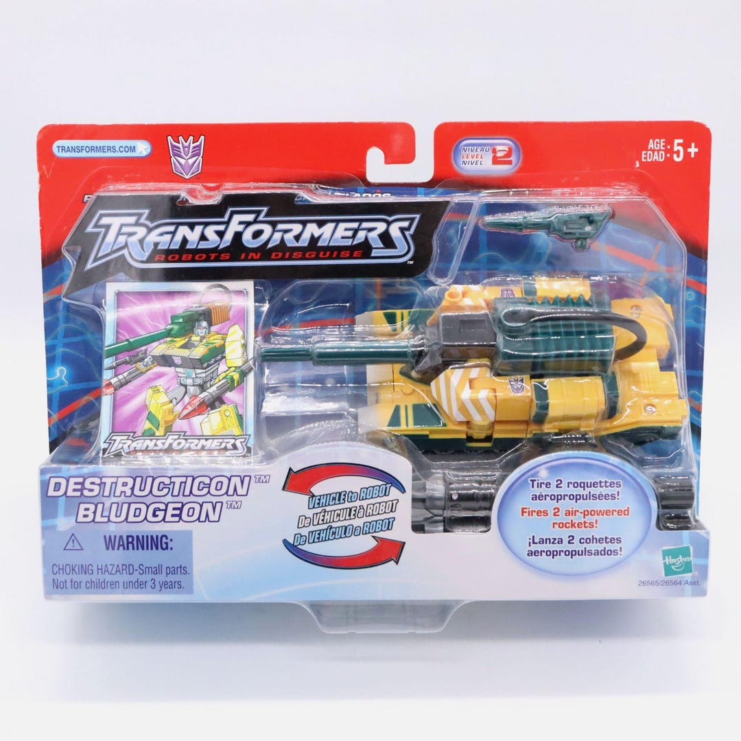 Transformers RID Destructicon Bludgeon SEALED Robots in Disguise KB ...