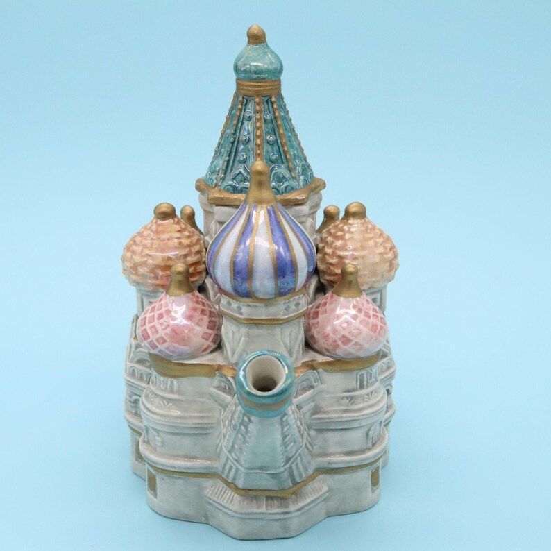 St Basil's Cathedral Teapot by Fitz & Floyd Famous Landmarks Limited ...