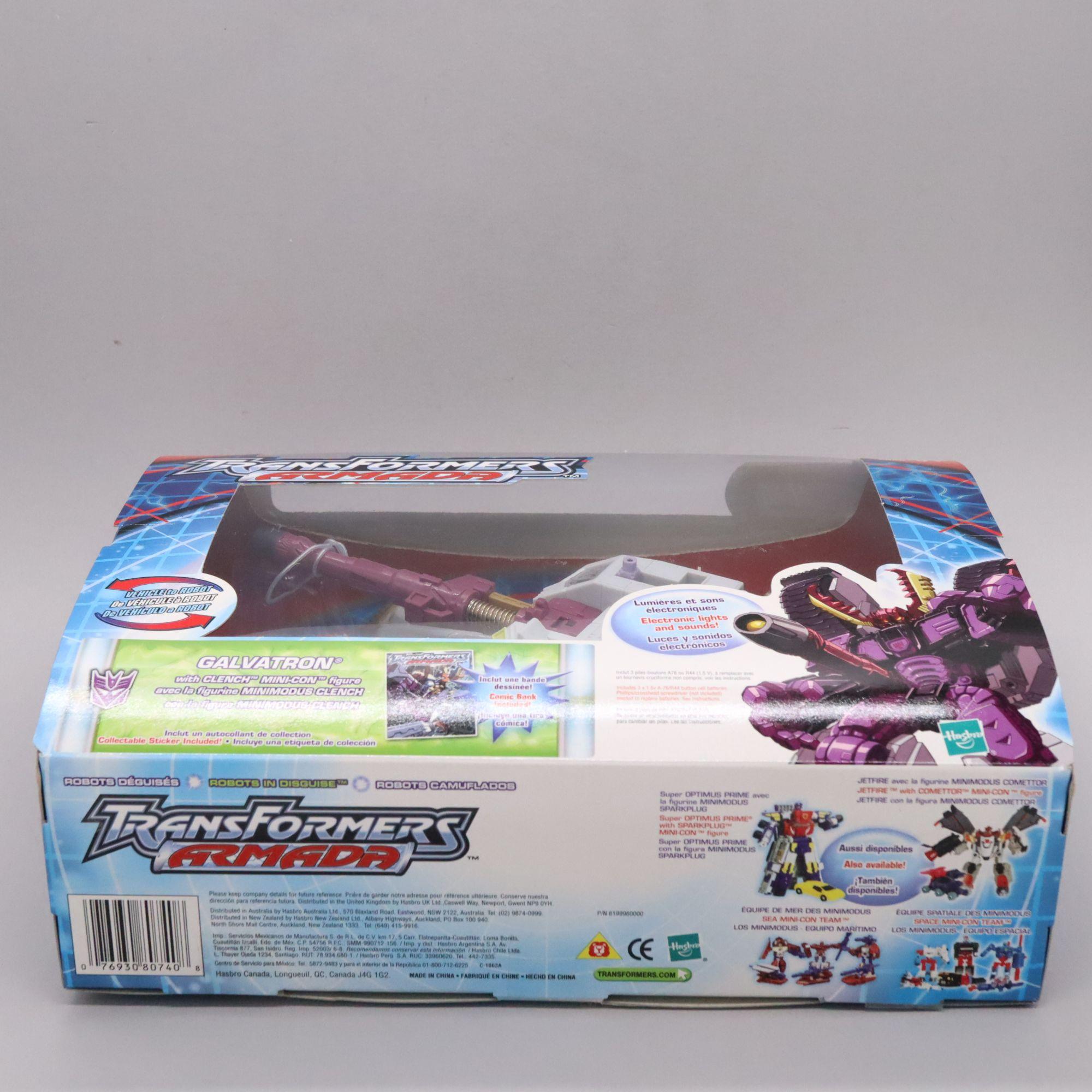 Transformers Armada Galvatron W/ Clench Mini-con Figure 2002 Hasbro ...
