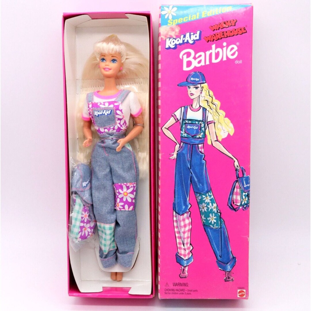 Barbie Doll Kool-aid Wacky Warehouse Special Edition 1995 Mattel 15620 ...