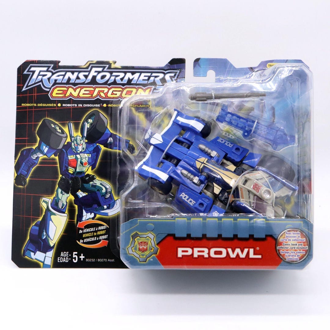 Transformers Energon Robots in Disguise: Prowl 2003 Hasbro New - Etsy