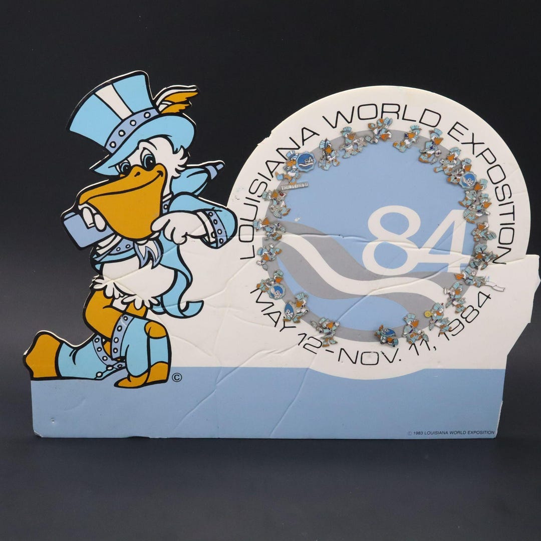 1984 New Orleans World Fair Seymore D Fair Pelican Store Display W/ 23 ...