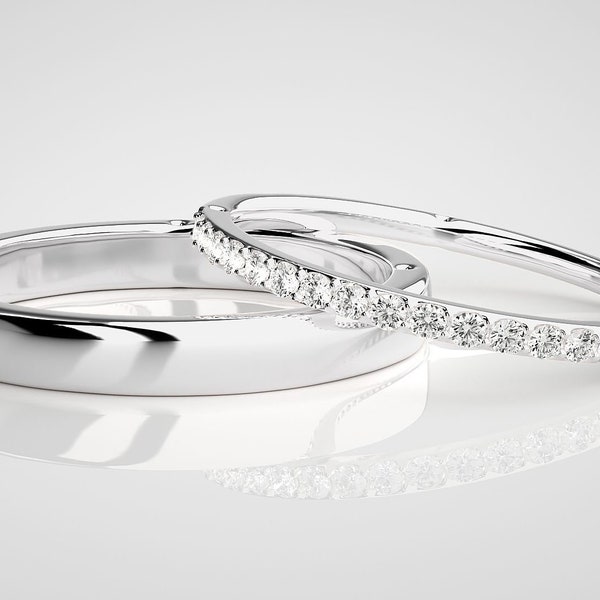 Thin Wedding Ring - Etsy UK