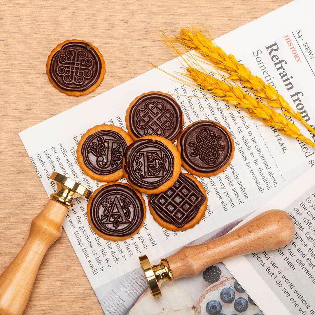 Custom Chocolate Stamp, Chocolate Seals, Personalized Chocolate Stamp ...