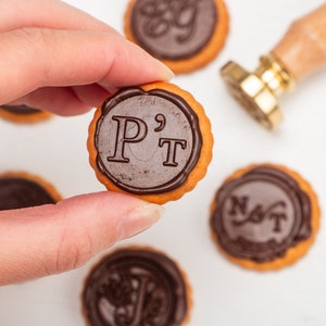 Custom Chocolate Stamps / for Wax Melt Chocolate Making / Cookie Molds ...