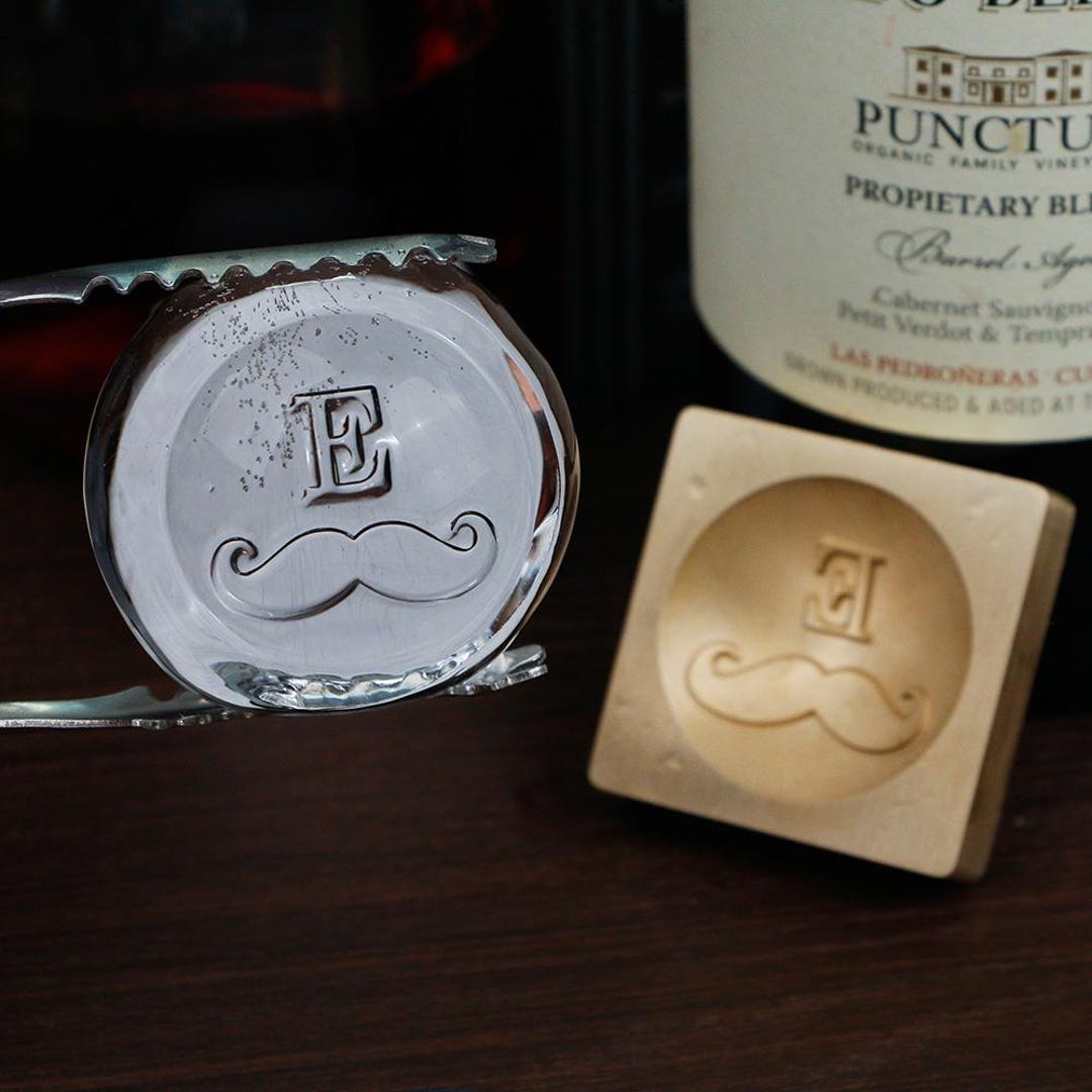 Personalized Bar Stamp, Custom Sphere Ice Stamp, Anniversary Gift ...