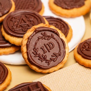 Wedding Chocolate Favours, Cusotm Chocolate / Biscuit / Stamp ...