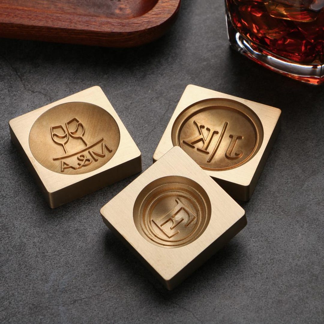 Ice Branding Stamp, Personalized Ice Ball Stamp, Ice Branding Stamp Bar ...
