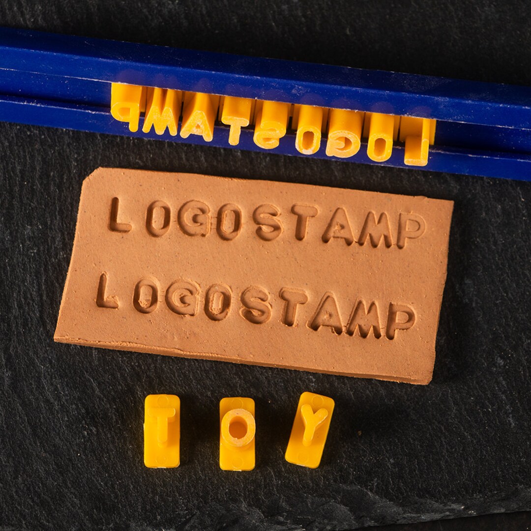 Letter Stamps, Alphabet Set, Removable Mini Alphabet Clay Stamps, Soap ...