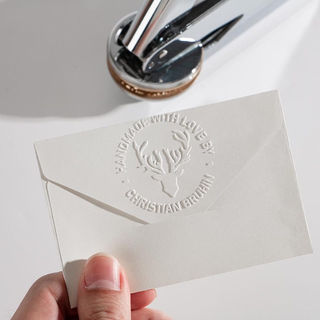 Personalized Wedding Embosser Stamp,chose Your Wedding Embosser,custom ...