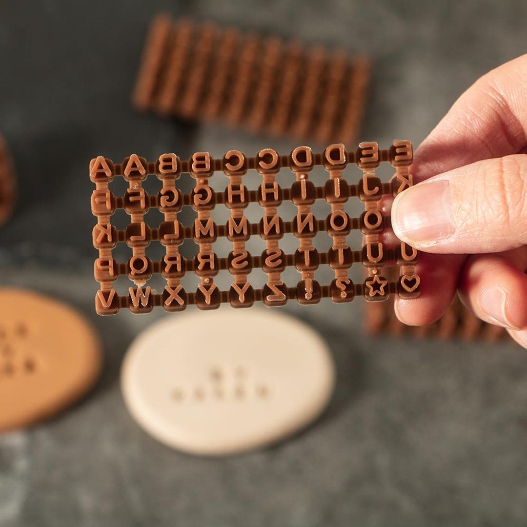 Best Seller! Mini Letter Stamp, Clay Letter Stamps, Letter Stamps ...