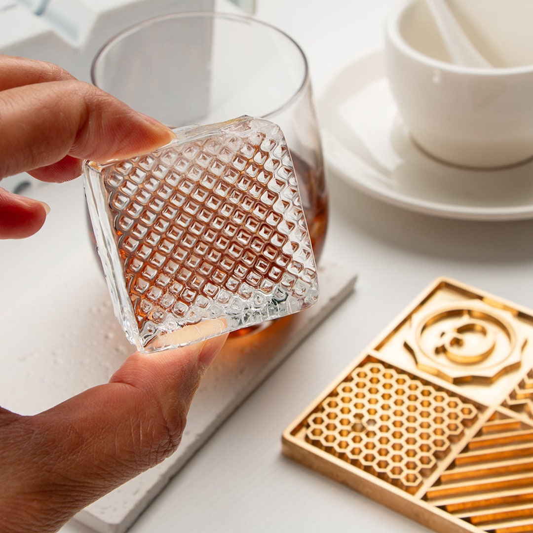 Custom Ice Tray, Cocktail Whiskey Ice Mold, Custom Ice Cube Stamp ...
