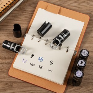 Loyalty Card Stamp Greeting Card and Scrapbook, Emoticon Stamps Loyalty ...