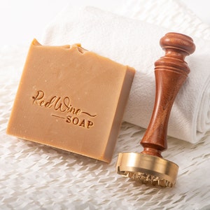Custom Soap Stamp Brass Soap Stamp Custom Acrylic Soap - Etsy