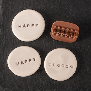 Best Seller! Mini Letter Stamp, Clay Letter Stamps, Letter Stamps ...