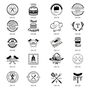 BBQ Branding Designs | Meat Branded Brass Stamp | Wood Branded ...