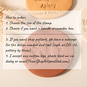 Custom Pottery Stamp With Your Name and Pottery Illustration,handmade ...