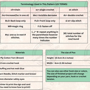 All 3 Emotional Support Pickle Crochet Pattern + Positive Poo Pattern ...
