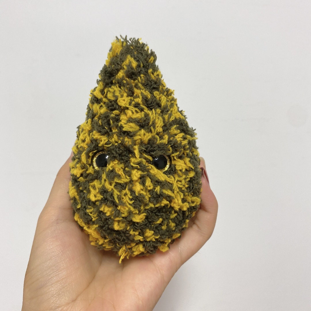 Nuggles the Nug, 5" Nugg Plush Toy, Handmade Stuffed Bud Buddy, 420 ...