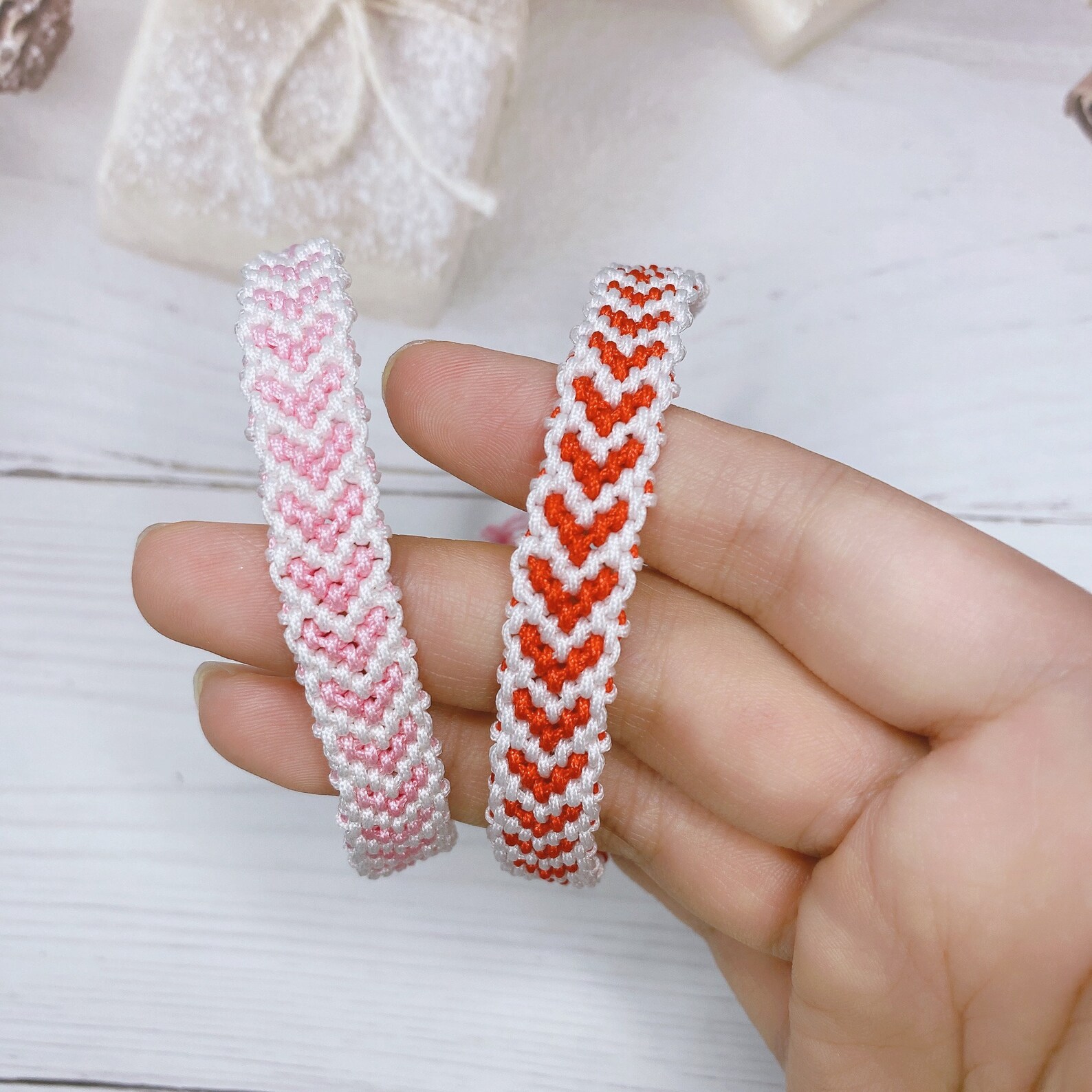 Heart Macrame Bracelet Tutorial for Ocean and Beach - Etsy