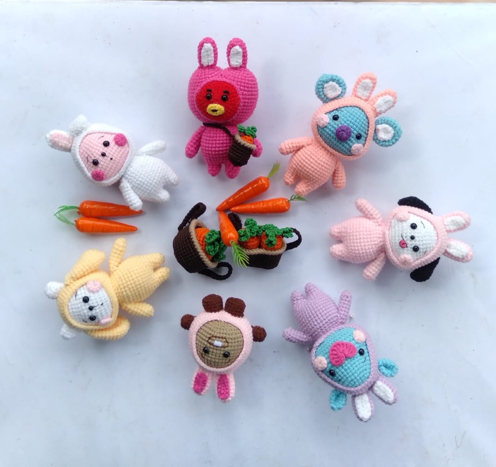 PDF Bundle Amigurumi BT21 Rabbit - Etsy