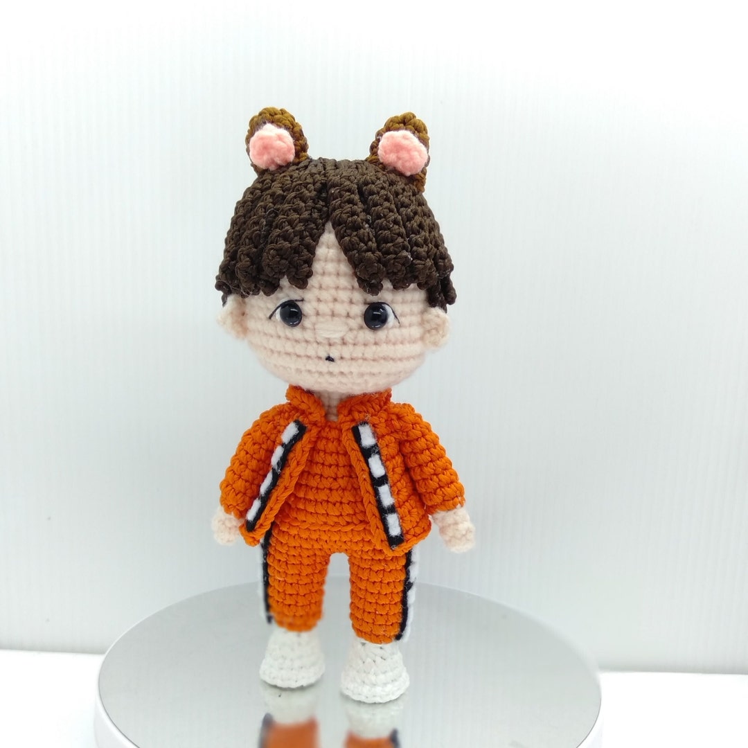 Amigurumi Pattern || BTS Rainbow - Jin Crochet Pattern - Etsy