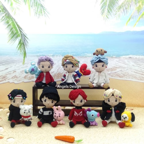 Crochet PATTERN Cooky/jungkook Bts/bt21 Pdf Tutorial - Etsy