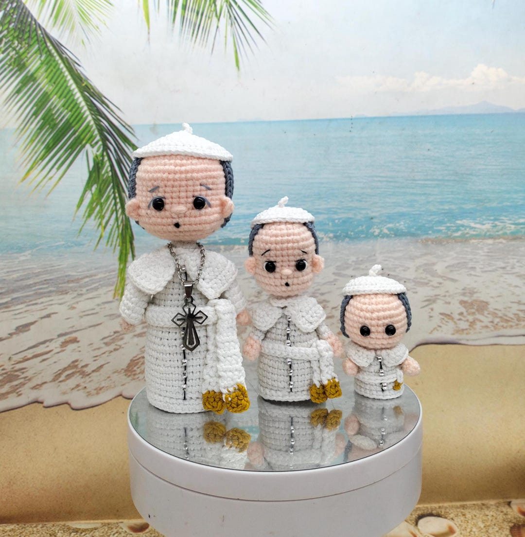 BUNDLE PDF Pattern|| Pope Francis Crochet Pattern - Etsy