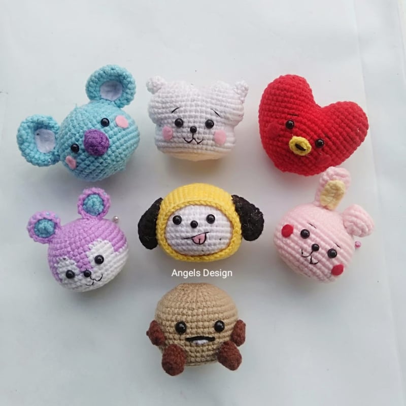 Bt21 Keychain Cooky - Etsy