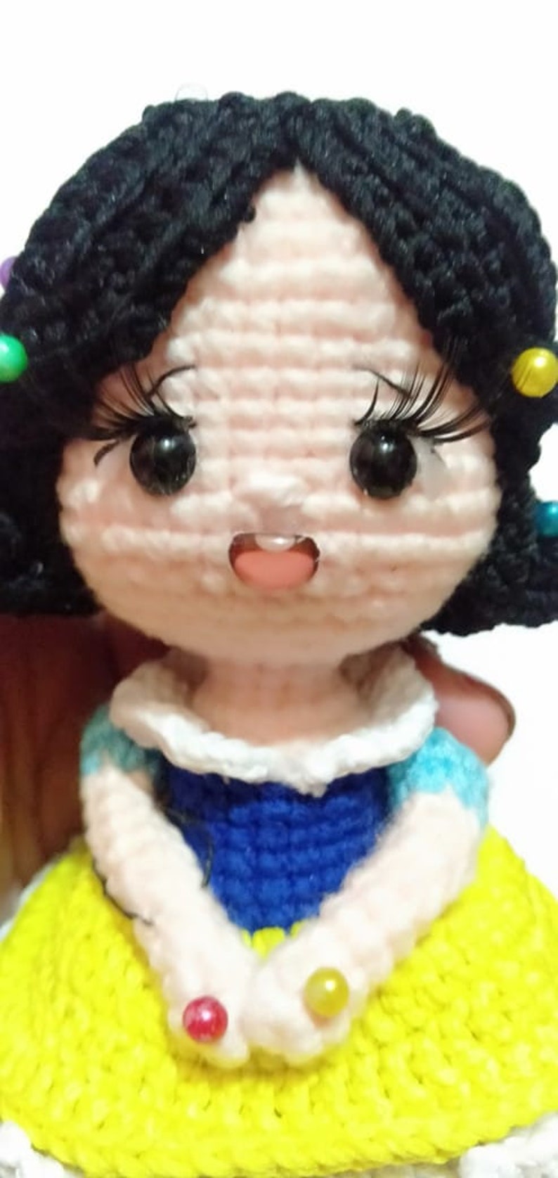 Princess Snow White and Prince Florian Amigurumi Doll - Etsy
