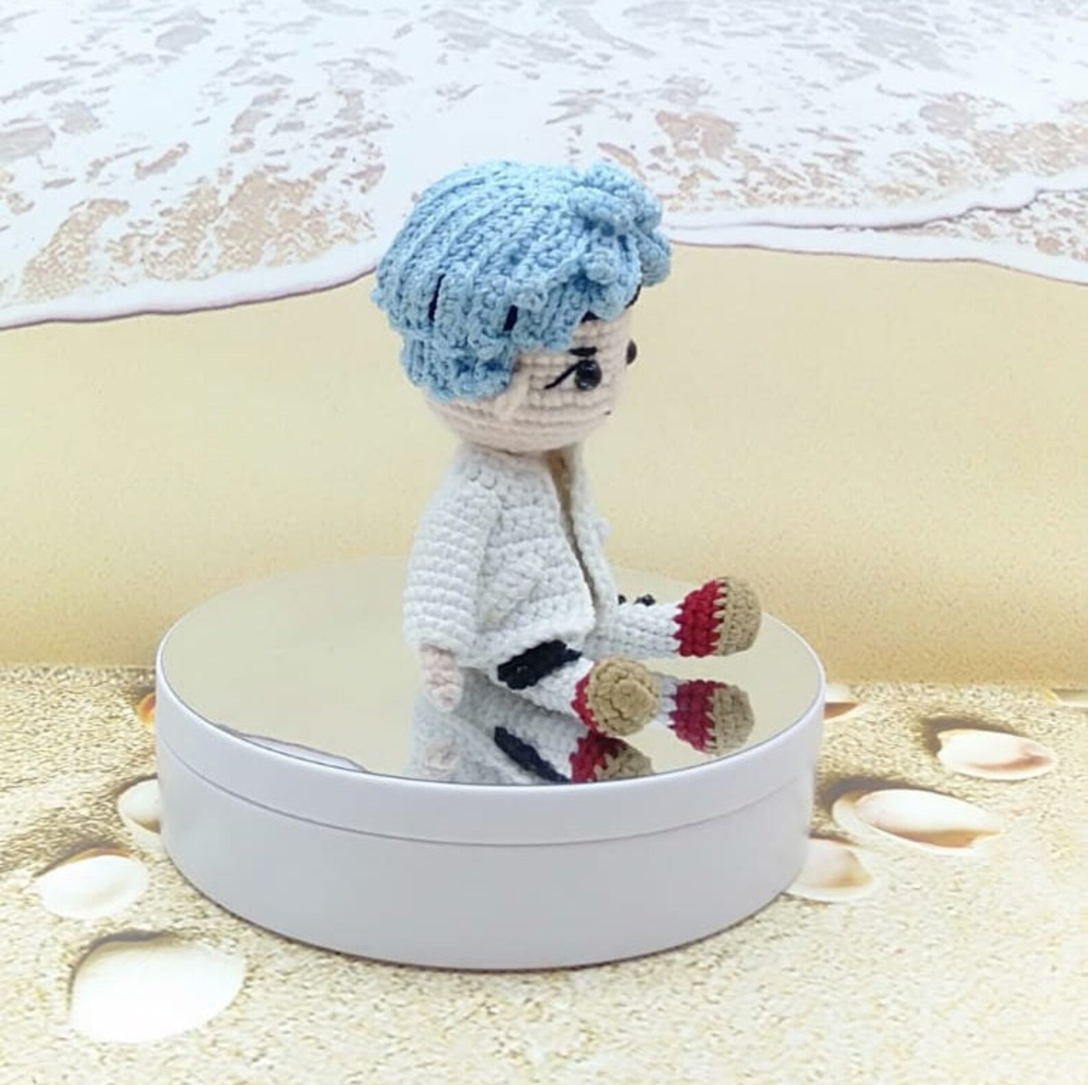 BTS Suga and Mini Shooky Crochet Pattern | Etsy