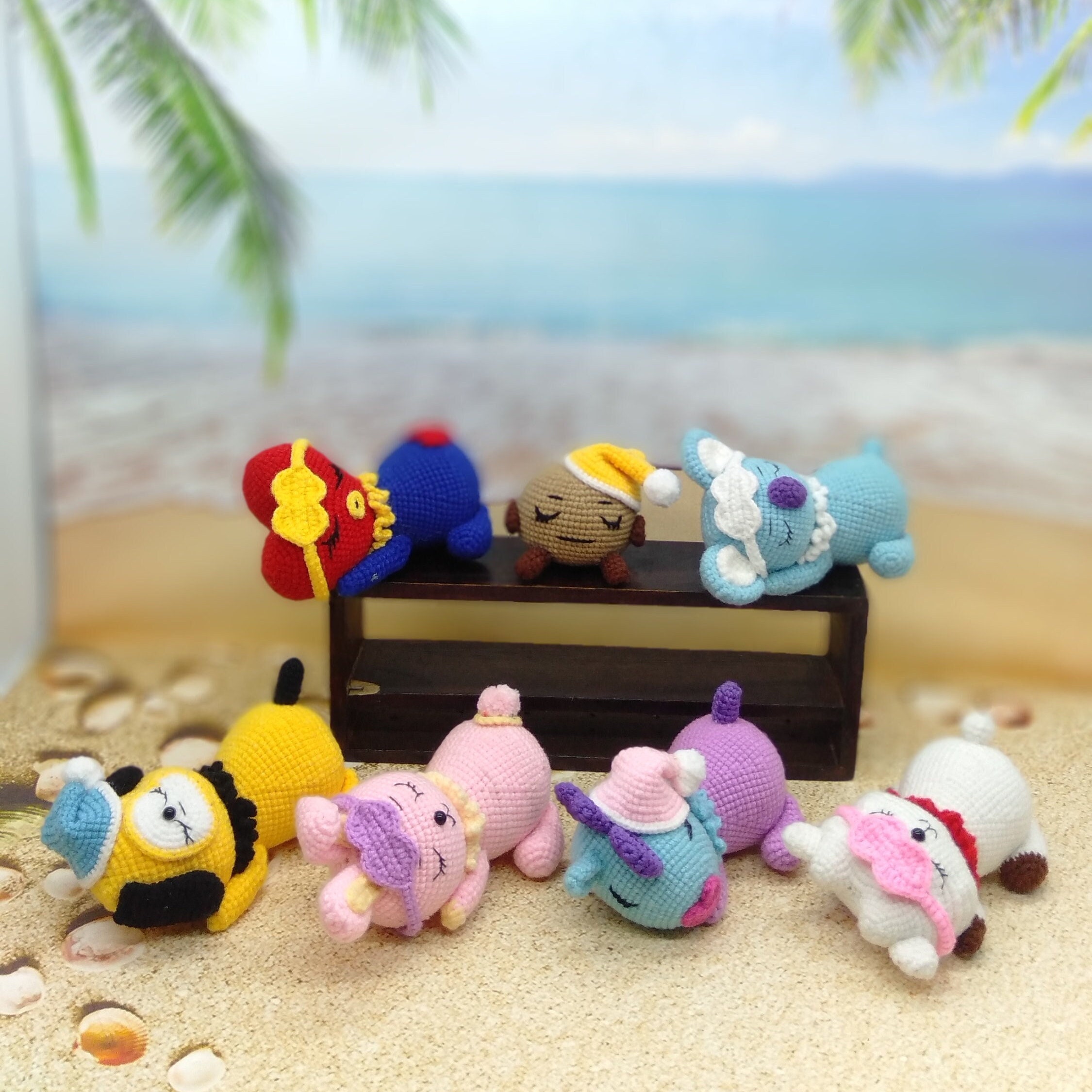PDF Bundle || Sleepy BT21 Amigurumi Crochet Pattern - Etsy