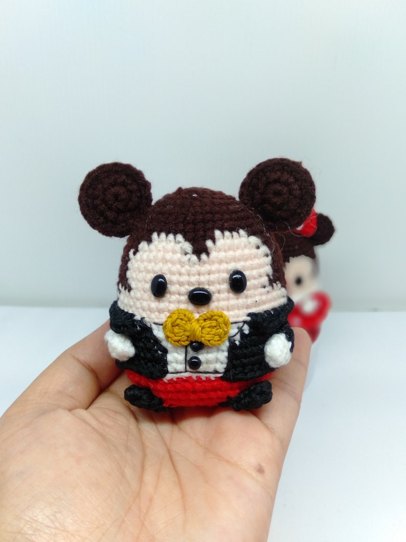 PDF Bundle Amigurumi Pattern Chibi Mickey & Minnie - Etsy