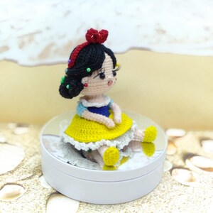 Princess Snow White and Prince Florian Amigurumi Doll - Etsy