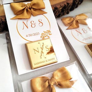 Chocolate Favors, Wedding Favors for Guests, Coffee and Chocolate ...