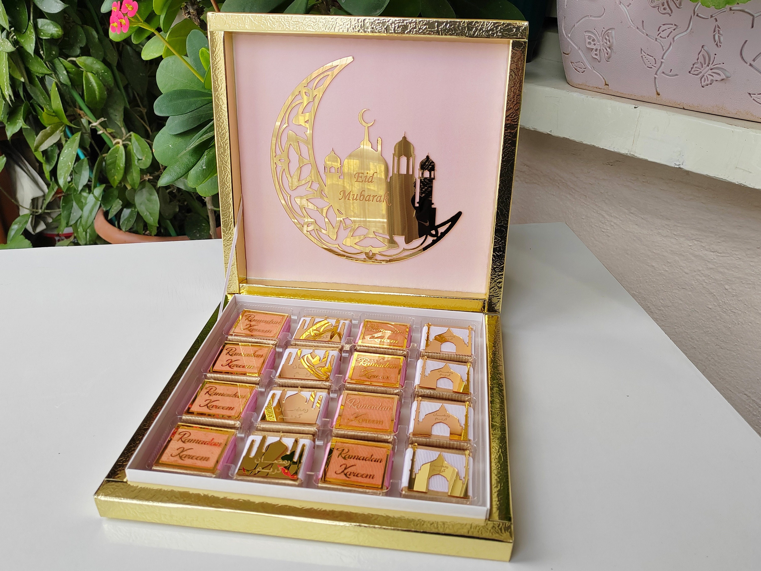 Ramadan Chocolate, Ramadan Kareem Favors, Eid Mubarak Chocolate, Gift ...