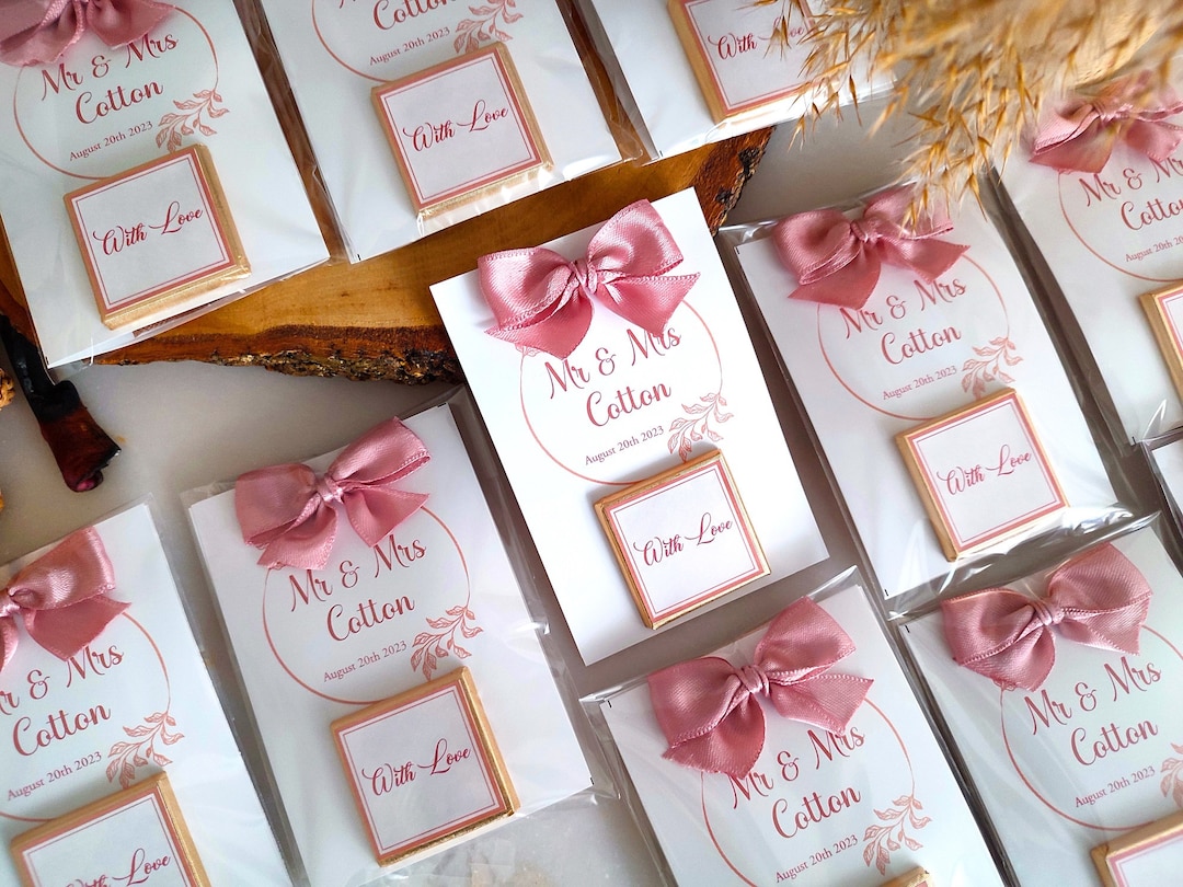 50 - 100 Pcs - Wedding Chocolate and Coffee - Wedding Favors ...